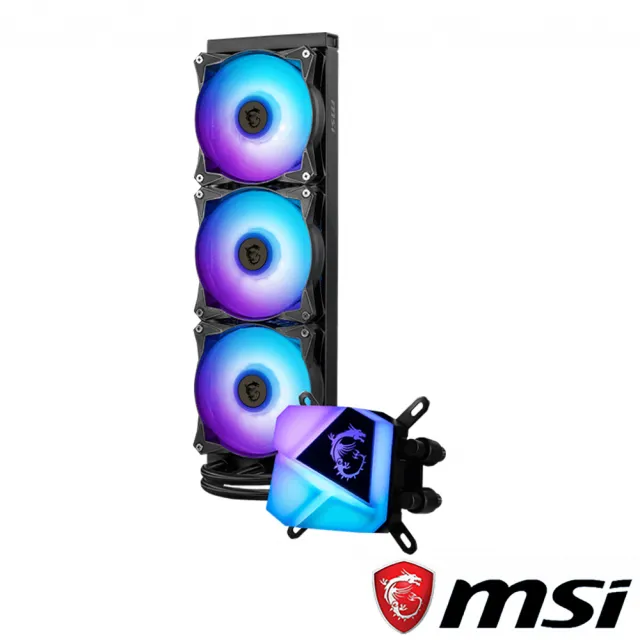 【360水冷+R9-7950X CPU】MSI微星 CORELIQUID C360 水冷風扇+AMD超微R9-7950X 1六核心CPU ...