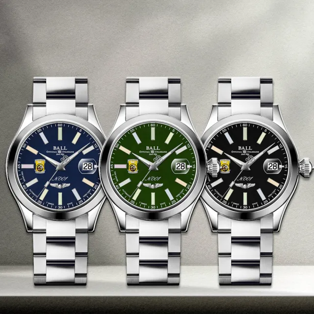 【BALL 波爾】B1_Engineer Master II 彩虹 杜立特突擊隊80周年紀念機械錶-40mm(NM3000C-S1-BER ...