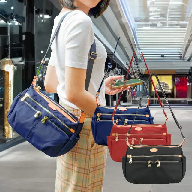 【OMC】魔術空間雙主袋尼龍側背包斜背包83029(綠色) - momo購物網 - 好評推薦 -2023年8月