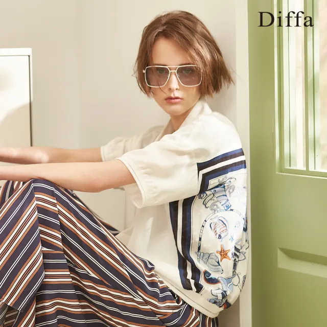 【Diffa】方巾花休閒外套-女 - momo購物網 - 好評推薦 -2023年9月