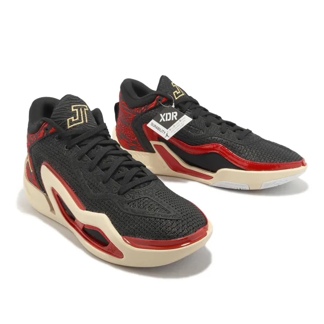 【NIKE 耐吉】籃球鞋 Jordan Tatum 1 PF Zoo 黑 紅 低筒 男鞋 喬丹(DX6734-001) - momo購物網 ...