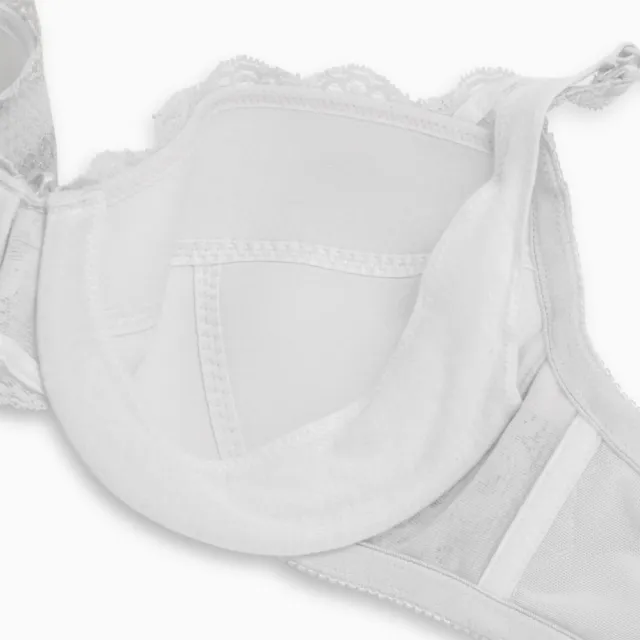 【Gennies 奇妮】超值*不思翼蕾絲美形深V哺乳內衣(霧灰GA14) - momo購物網 - 好評推薦