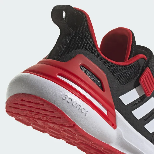 【adidas 愛迪達】MARVEL SPIDER-MAN X RAPIDASPORT 運動鞋(中童 兒童 慢跑鞋 魔鬼氈IG7175 ...