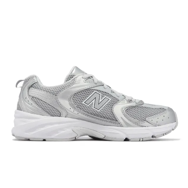 【NEW BALANCE】休閒鞋 530 男鞋 女鞋 灰 白 銀 復古 老爹鞋 網布 NB(MR530RS-D) - momo購物網 - 好評 ...