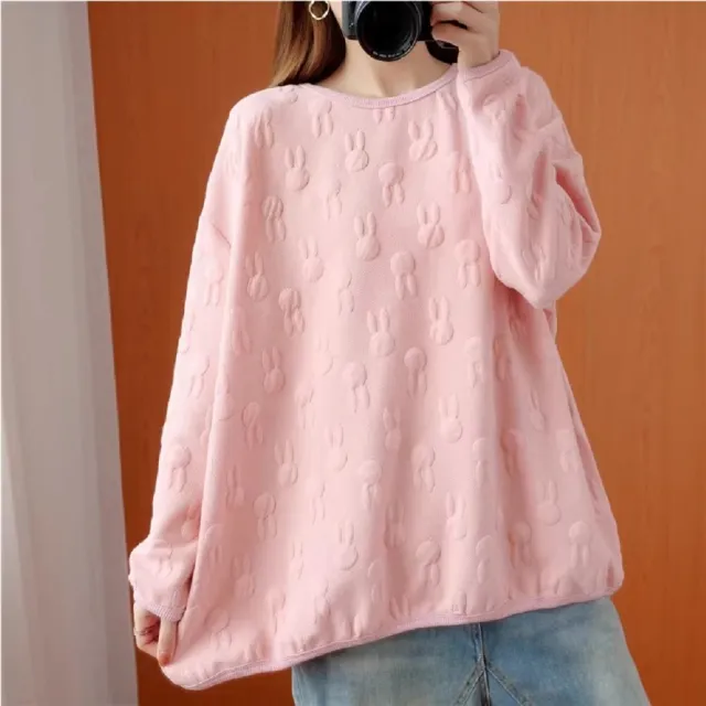 【YOUNGBABY】圓領立體兔子中厚棉T(共2色) - momo購物網 - 好評推薦 -2023年12月