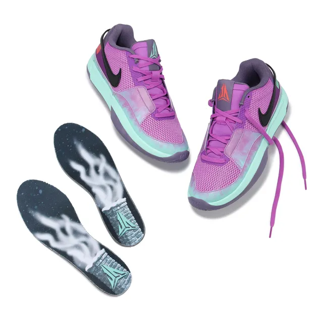 【NIKE 耐吉】Ja 1 Xmas EP Christmas 紫 籃球鞋 男鞋 實戰 聖誕節 Morant(FV5559-500 ...