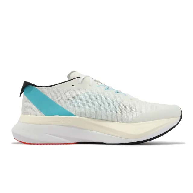 【adidas 愛迪達】慢跑鞋 Adizero Boston 12 M 男鞋 白 黑 中長跑 馬牌輪胎底 運動鞋 愛迪達(ID4237 ...