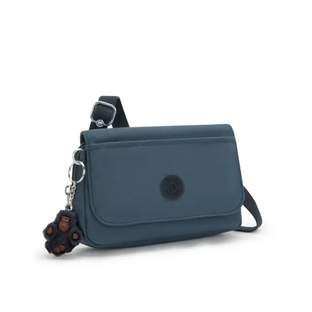 【KIPLING官方旗艦館】夜灰藍小巧側肩隨身包-AVERILL - momo購物網 - 好評推薦 -2025年2月