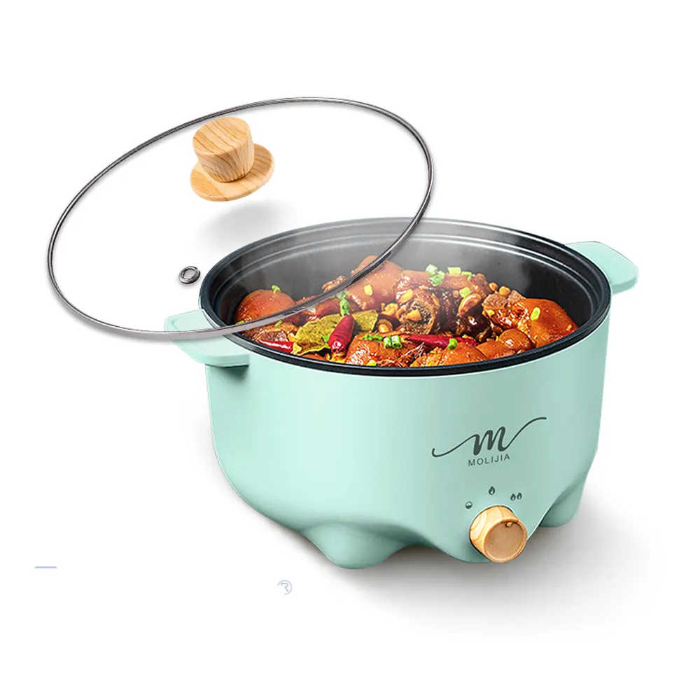 【MOLIJIA 魔力家】3L-M22 多功能美食料理不沾快煮電火鍋(BY011022) - momo購物網 - 好評推薦 -2025年1月