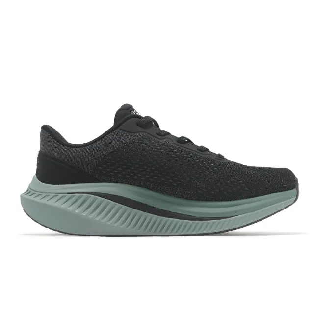【SKECHERS】健走鞋 Go Walk Max Cushioning Arch Fit 男鞋 黑 厚底 緩衝 休閒鞋(216354 ...